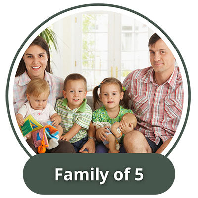 Personalized Family of 5 Gifts | Custom Ornaments for Growing Families ...