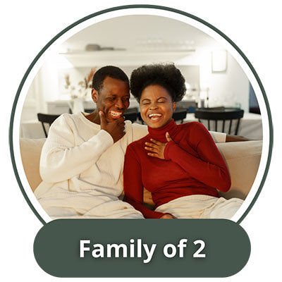 Personalized Gifts for Couples & Duos | Custom Family of 2 Ornaments ...