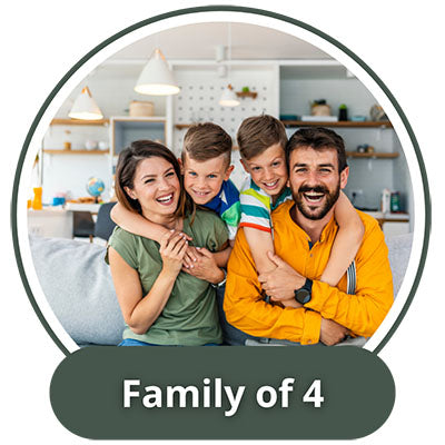 Personalized Family of 4 Gifts | Custom Ornaments for Every Family ...