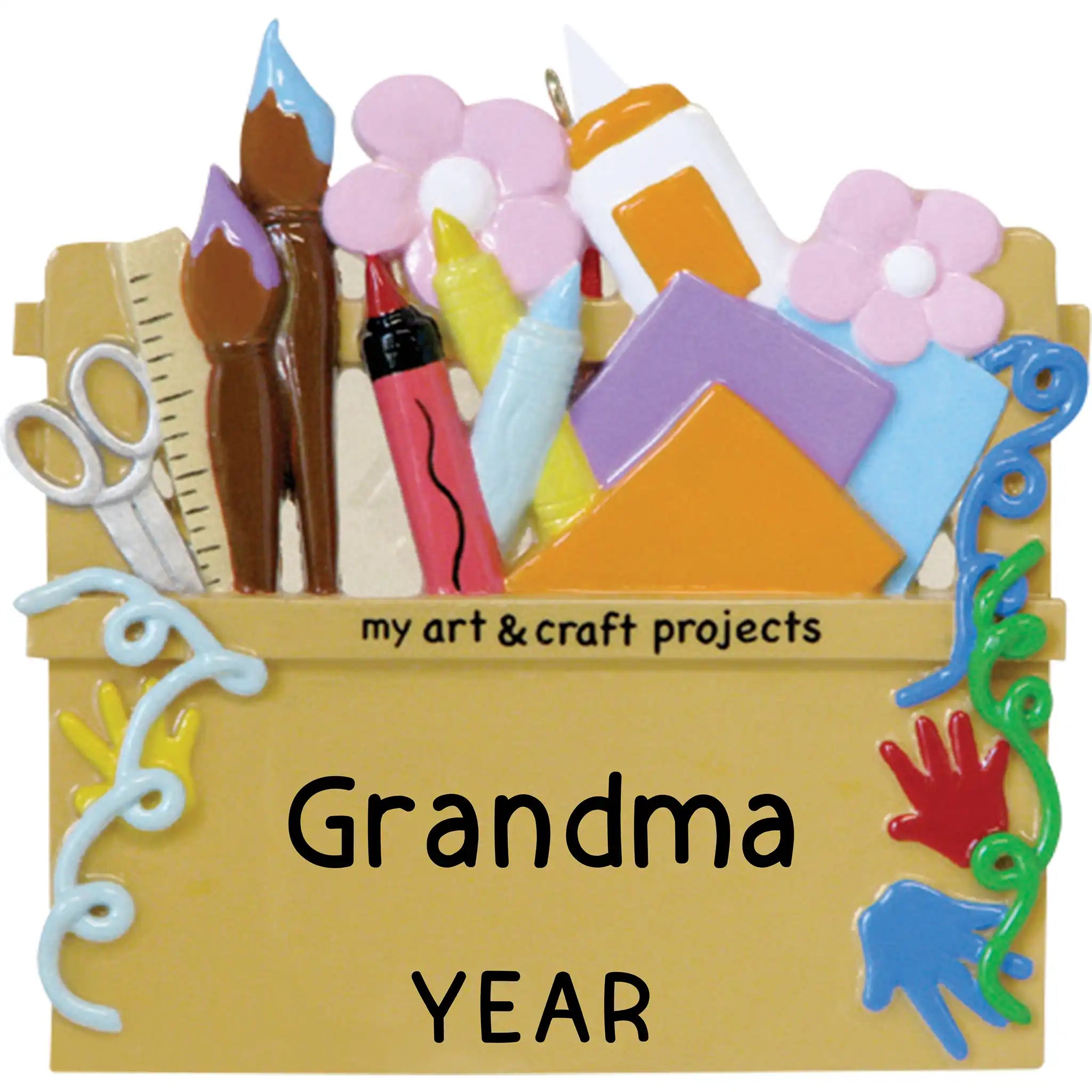 Craft Lover Ornament – Personalized Arts & Crafts Gift for DIY Makers ...