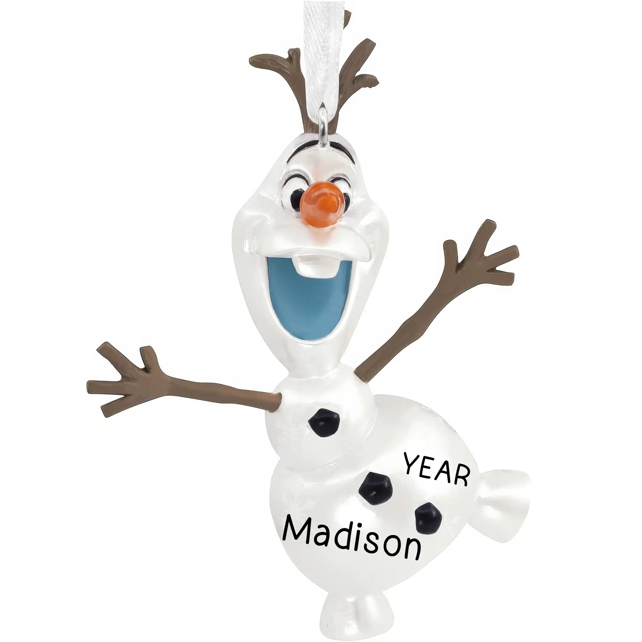 Disney Frozen Olaf 3D Ornament | Personalized Holiday Keepsake ...