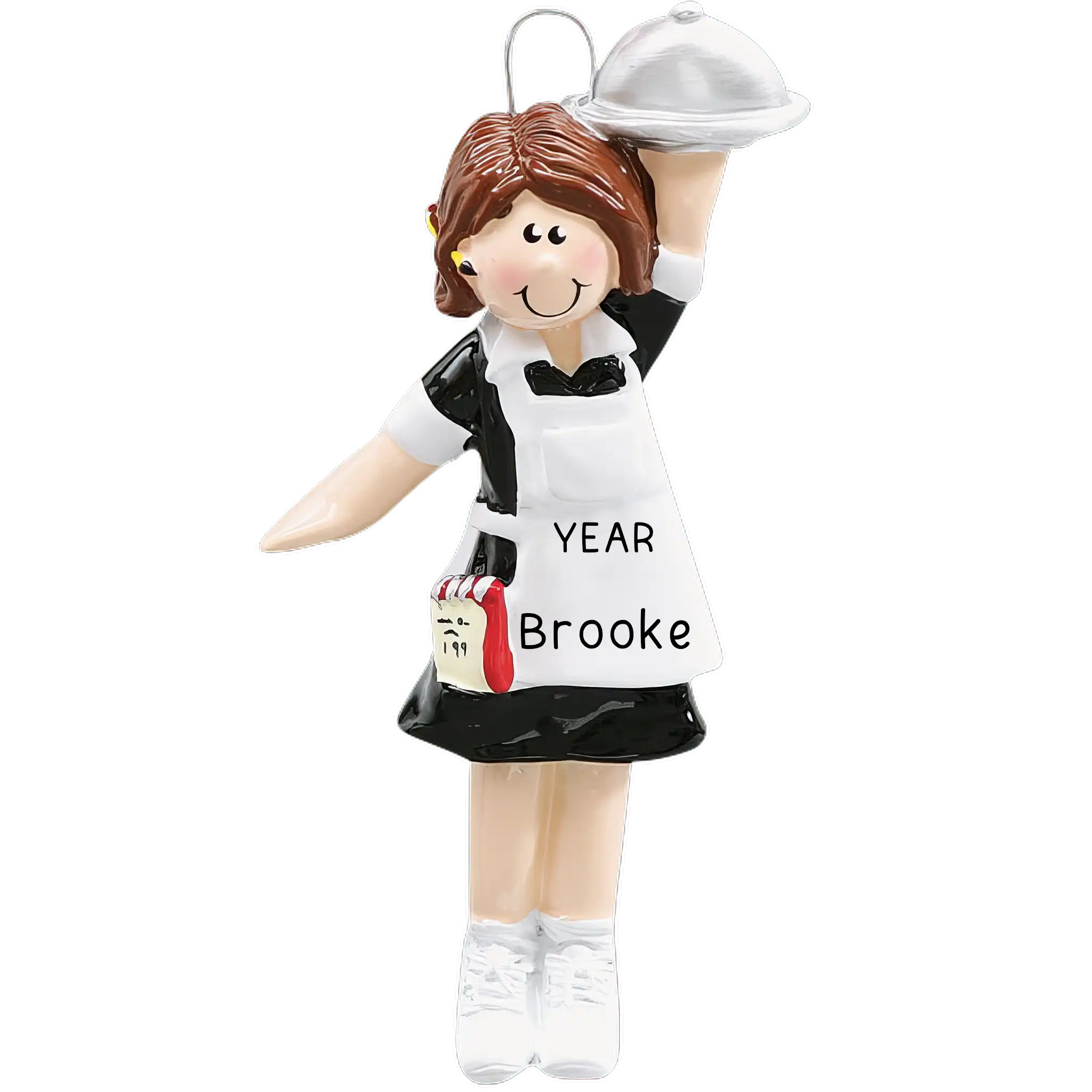 Waitress / Server Personalized Ornament - MyOrnament – MyOrnament.com