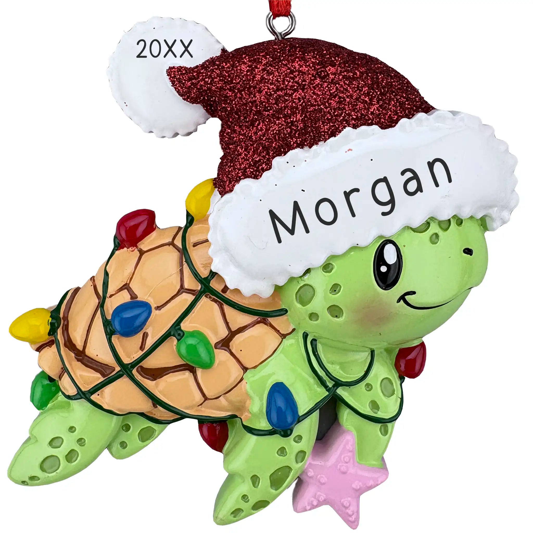 Personalized Crush Sea Turtle Ornament | Kids Christmas Gift ...