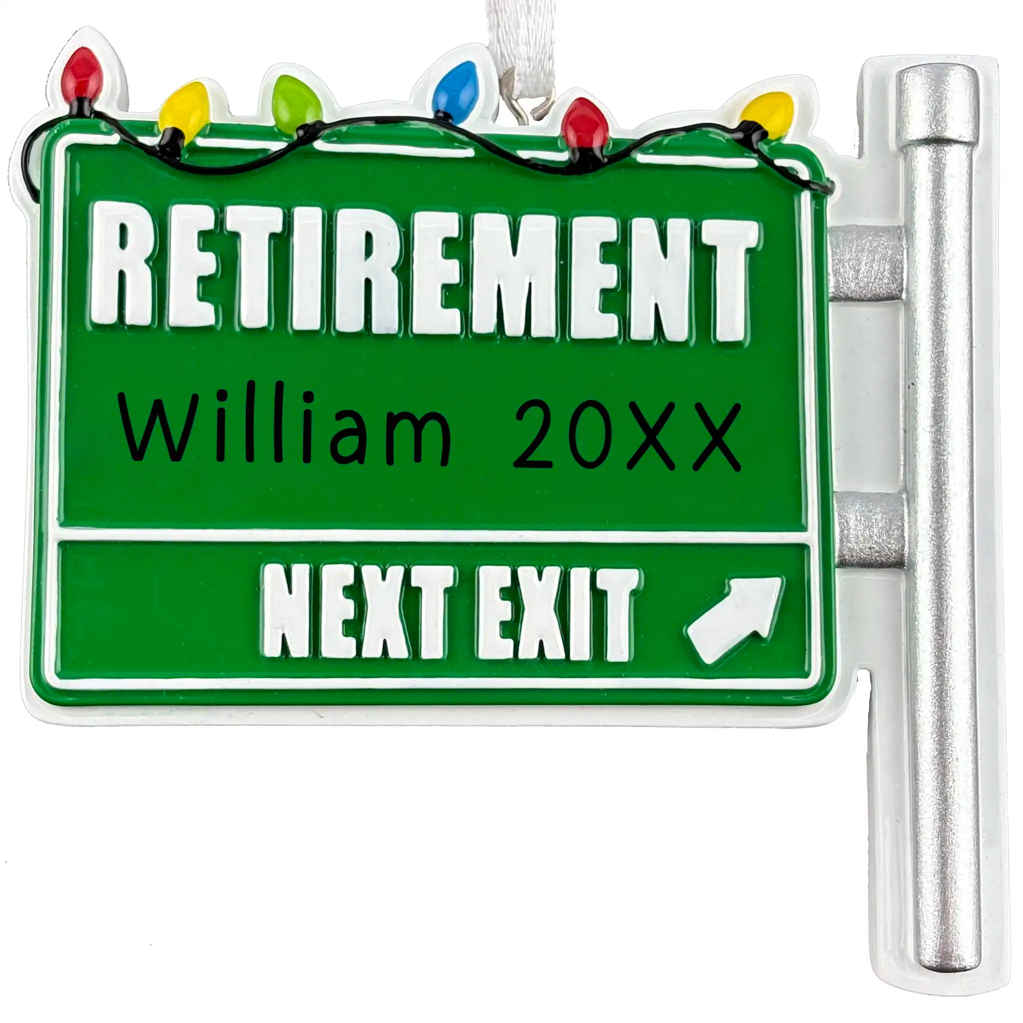 Personalized Retirement Ornament | Retirement Keepsake Gift ...